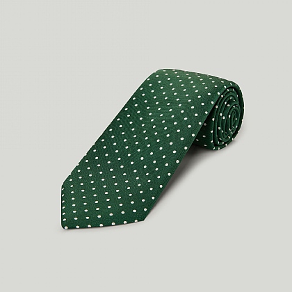 Spotted Ties | Men's Premium Quality Jermyn Street Ties | Harvie and Hudson
