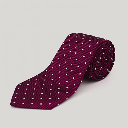 Spotted Ties | Men's Premium Quality Jermyn Street Ties | Harvie and Hudson